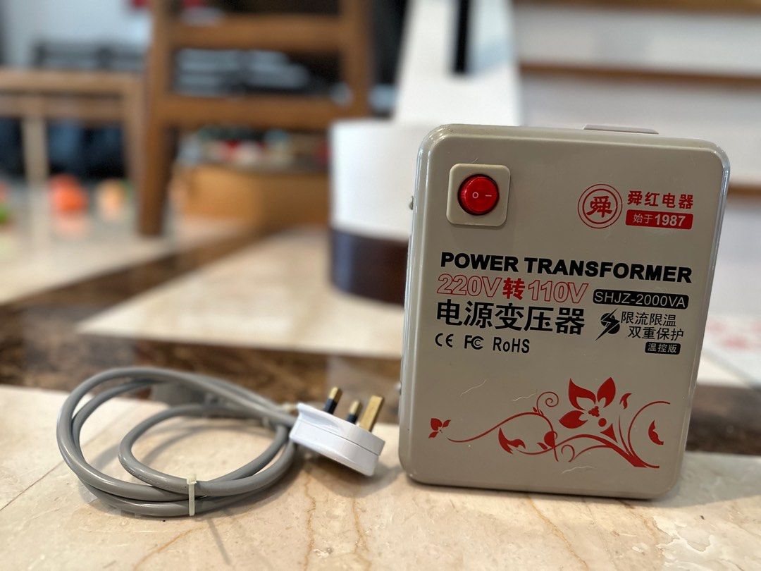 2000W 220V - 110V transformer, TV & Home Appliances, Electrical ...