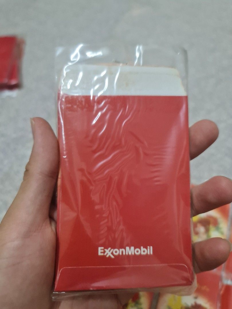 (2$ for 10) ExxonMobil Red Packets, Hobbies & Toys, Memorabilia ...