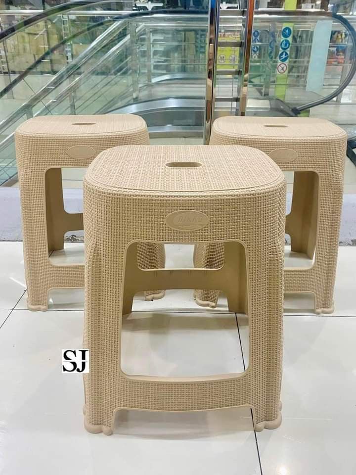 318 RATTAN MOCHA STOOL CHAIR, Furniture & Home Living, Furniture ...