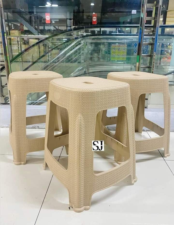 318 RATTAN MOCHA STOOL CHAIR, Furniture & Home Living, Furniture ...