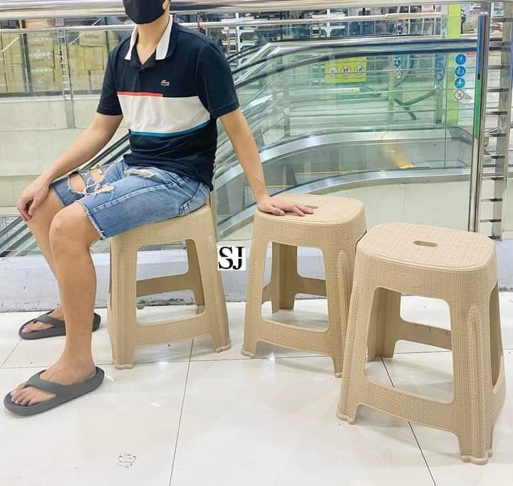 318 RATTAN MOCHA STOOL CHAIR, Furniture & Home Living, Furniture ...