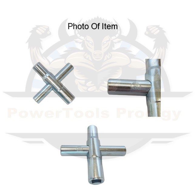 4 WAY TAP KEY WITH 4 DIFFERENT SIZES MADE IN TAIWAN CROSS TAP KEY ...