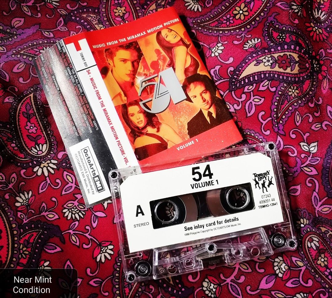 54 Cassette Tape Original Cassette Tapes Vintage Cassettes Tape 54 OST ...