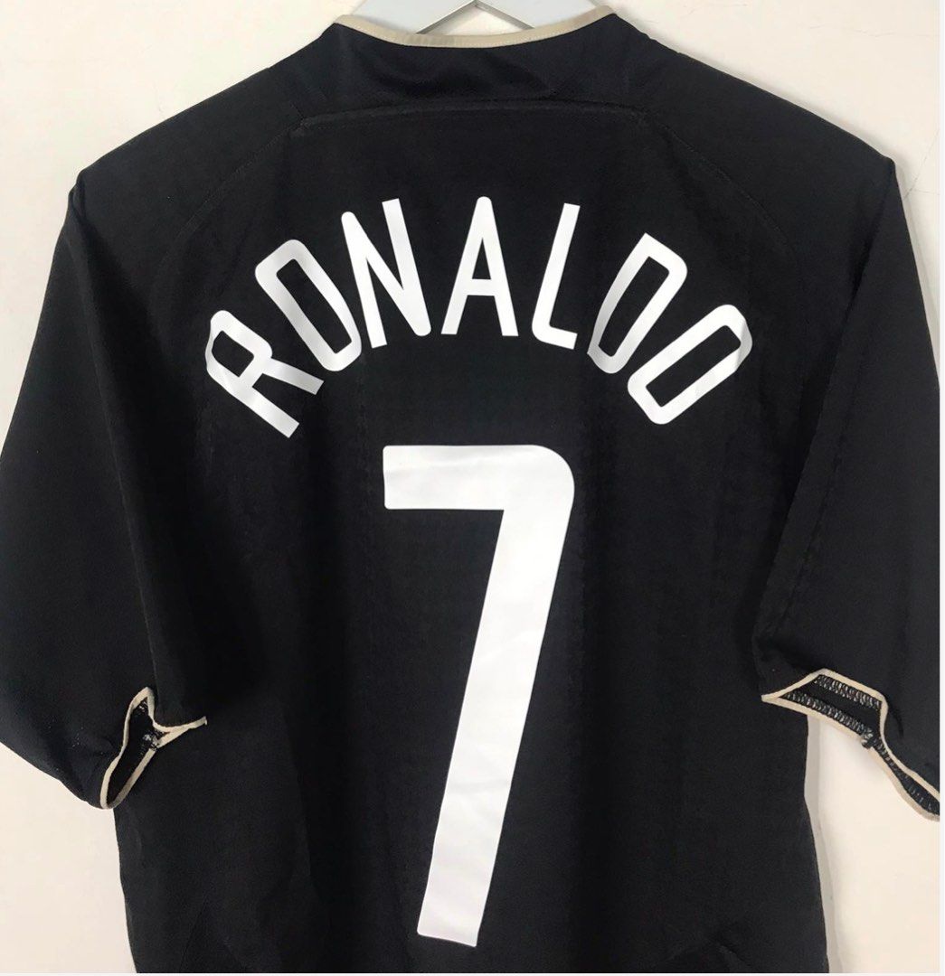 #7 CR7 Cristiano Ronaldo 2004-05 Manchester United Away soccer/football ...