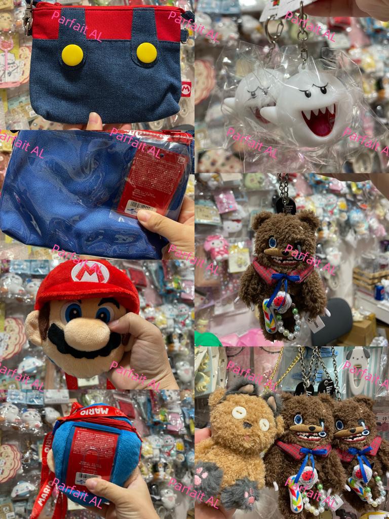 日本直送 現貨 萬聖節Hami-kuma熊 日本環球影城 USJ Super Mario minions bob 匙扣 8達通 小袋 長肩帶 ...