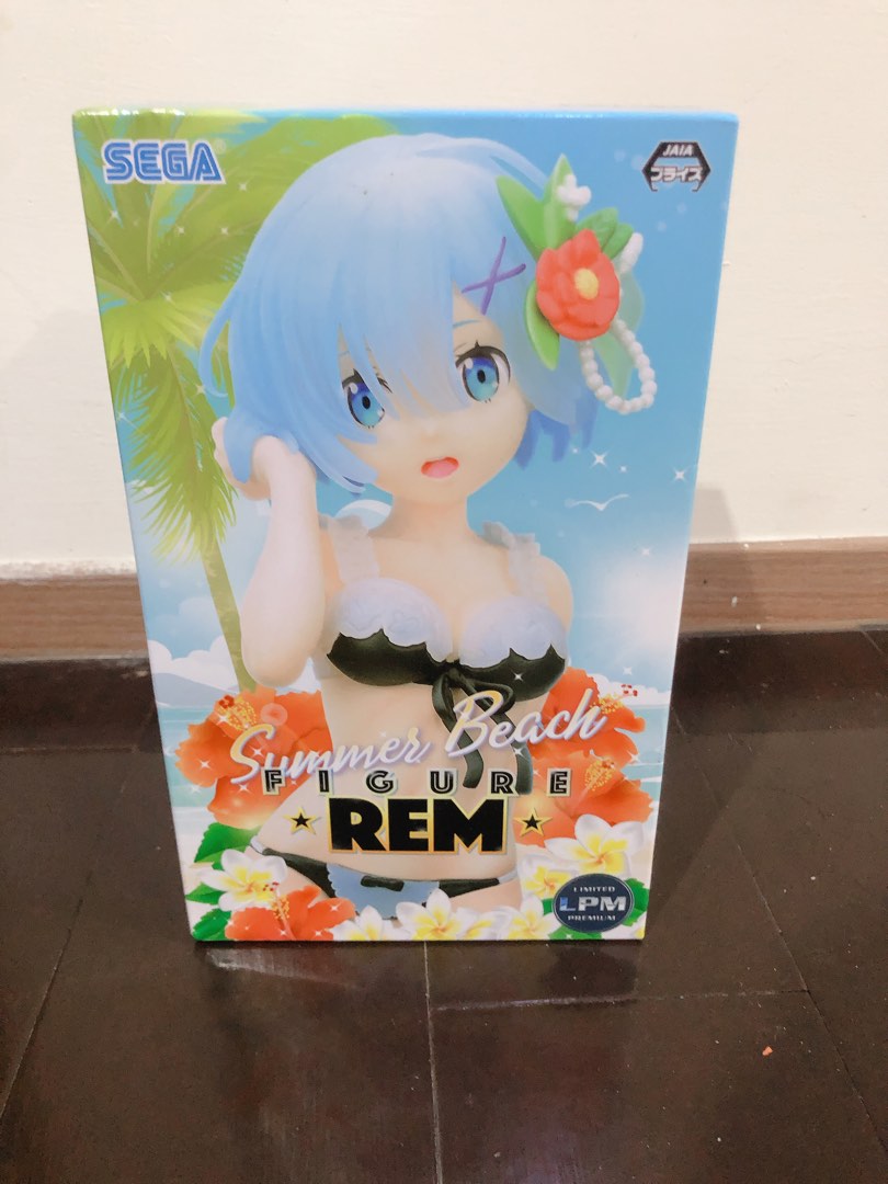全新 日版 SEGA LPM re:從零開始的異世界生活 雷姆 蕾姆 夏季海灘圖 泳裝 REM 景品 公仔 長盒, 書籍、休閒與玩具, 玩具、公仔、桌遊在旋轉拍賣