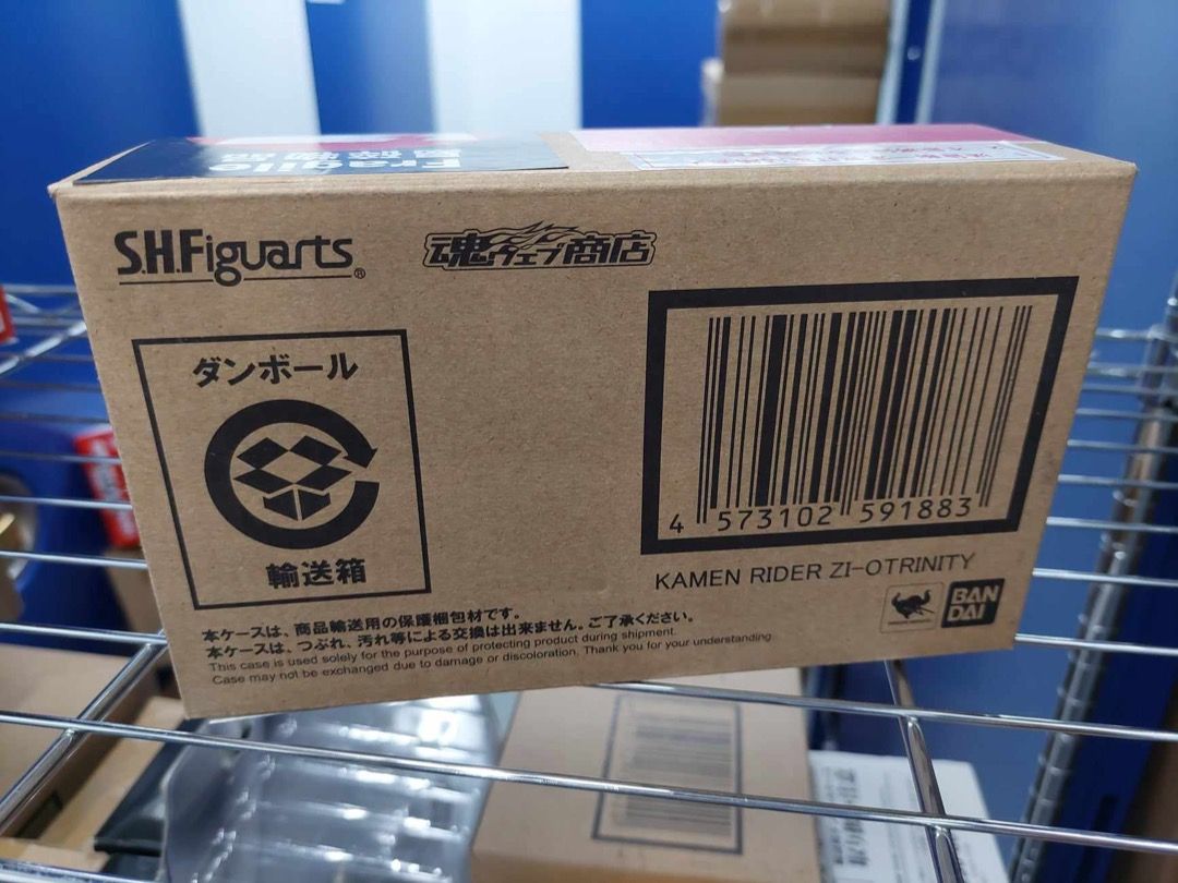 全新 Bandai 魂限 SHF s.h.figuarts 幪面超人 Kamen Masked Rider 時王 Trinity Form ...