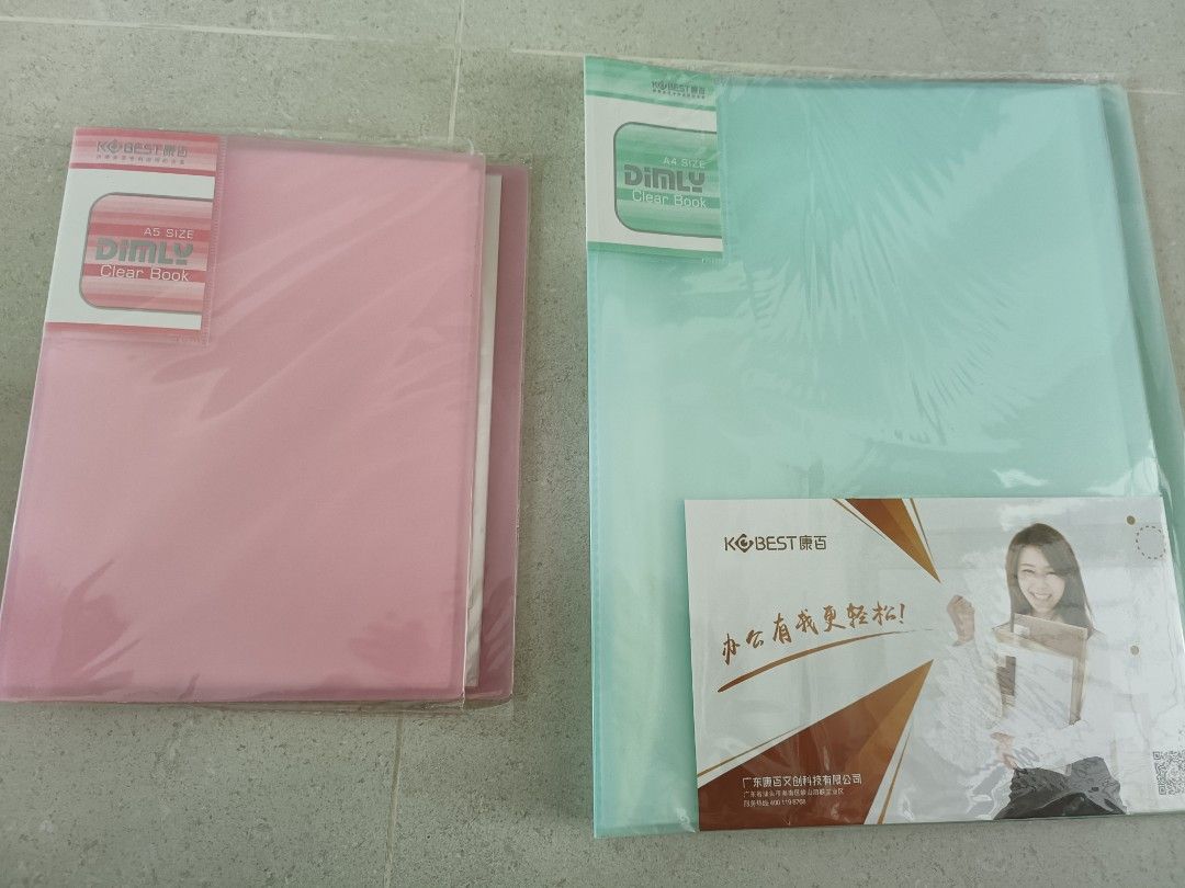 A4 & A5 size file (40pockets), Everything Else on Carousell