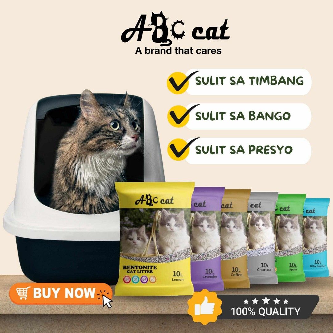 ABC Cat Litter, Pet Supplies, Homes & Other Pet Accessories on Carousell