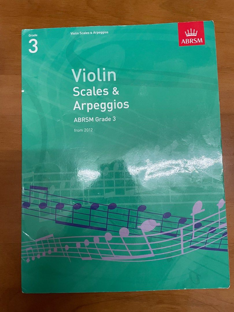 ABRSM violin scales & apreggios grade 3 & violin exam pieces grade 3 ...