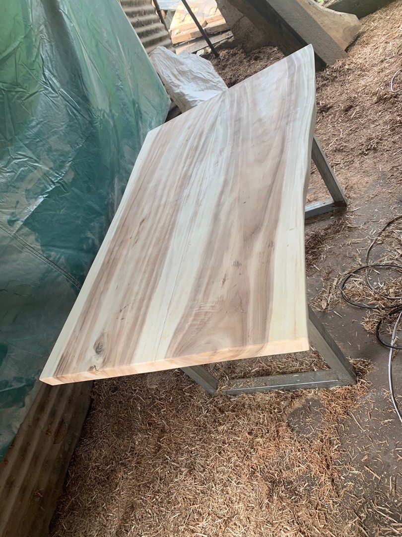 Acacia Dinign Table 6 seaters 5x3ft, Furniture & Home Living, Furniture ...