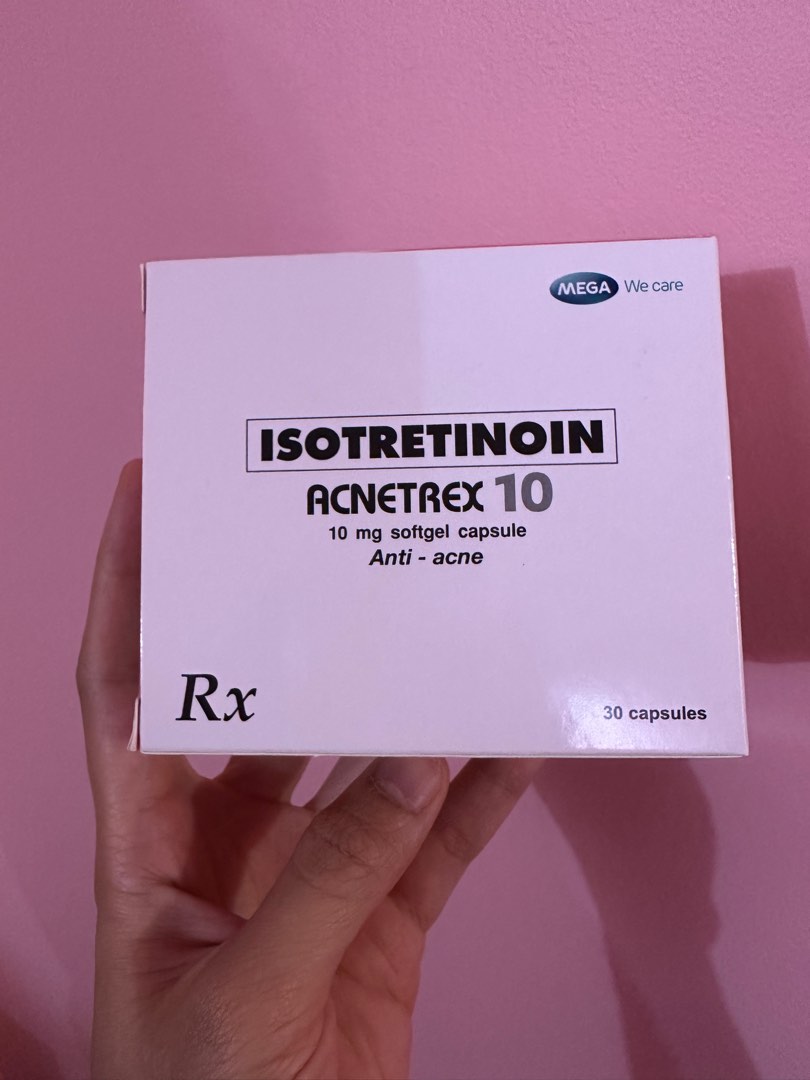 Acnetrex Isotretinoin 10 mg, Beauty & Personal Care, Face, Face Care on ...