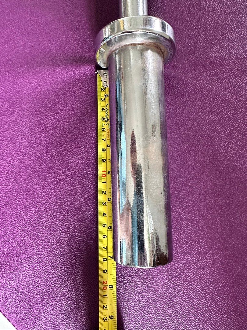 Adidas 48 inch Olympic Barbell Curl Bar, 運動產品, 運動與健身, 運動與健身 - 舉重和啞鈴 ...