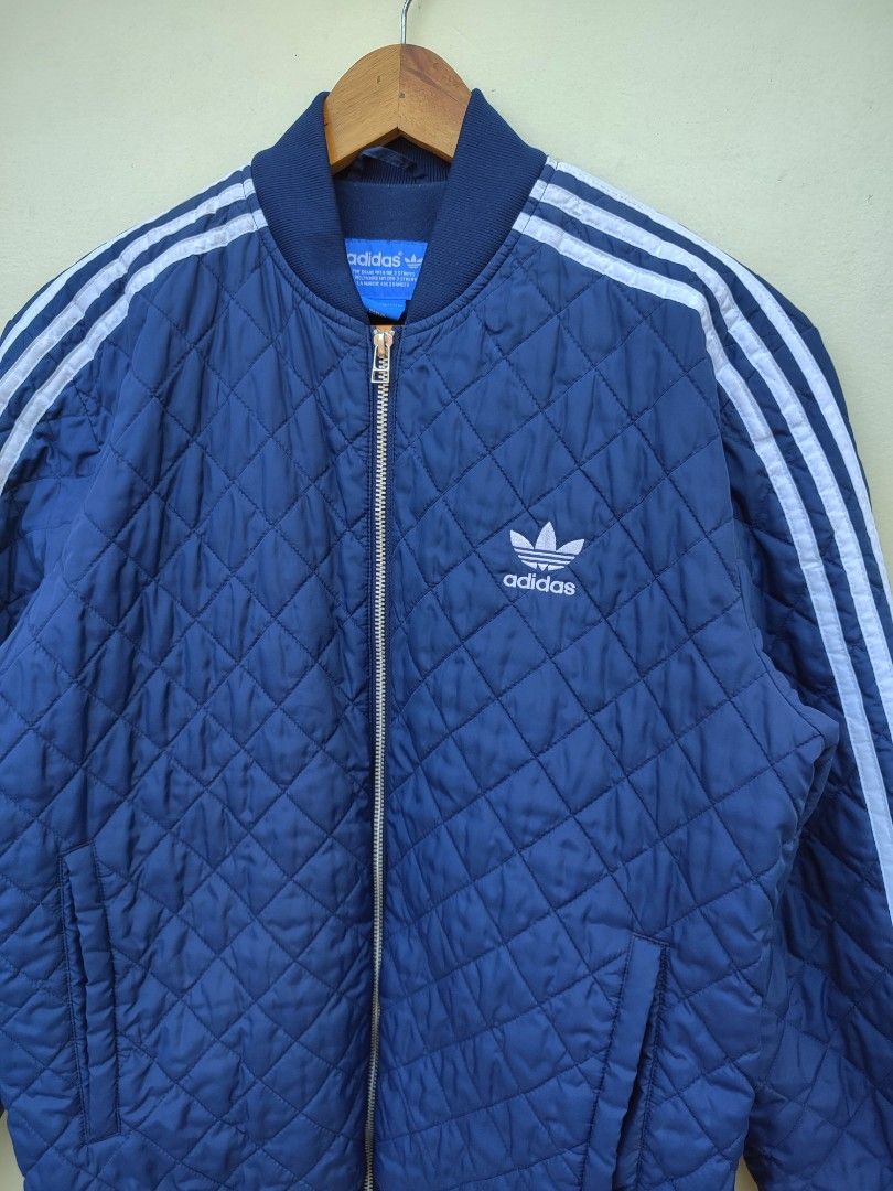 Adidas Diamond Stitch Jacket Puffer, Men's Fashion, Coats, Jackets and ...