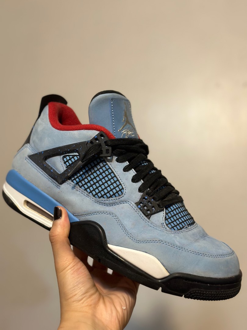 travis Scott X Jordan4 Us11, 男裝, 鞋, 波鞋 - Carousell
