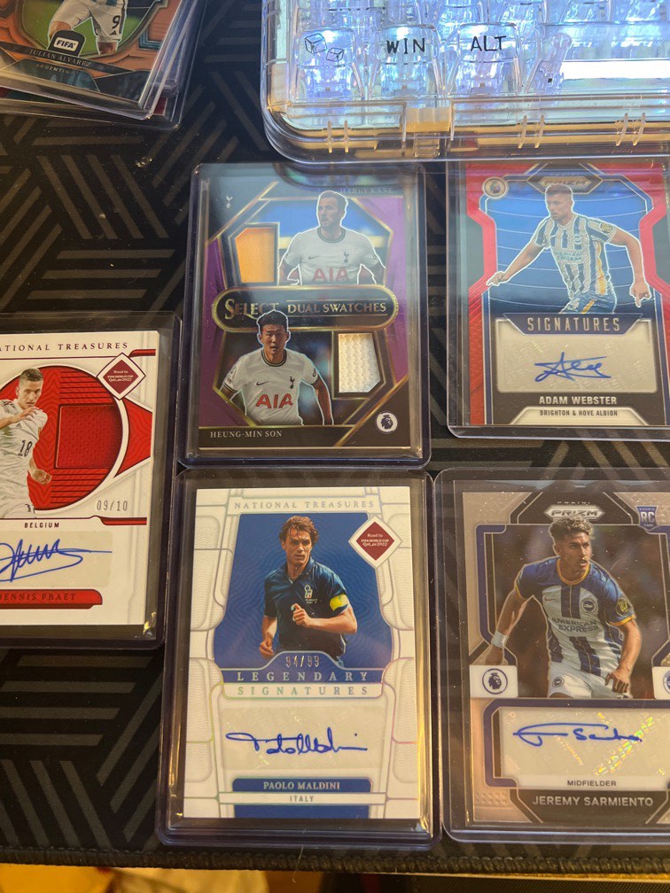 All signatures and material cards, Hobbies & Toys, Toys & Games on ...