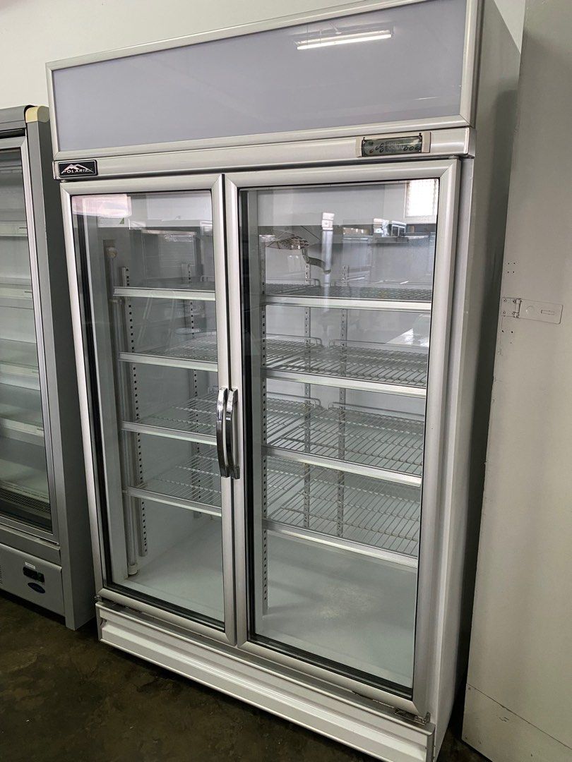 Almost new 2 door display chiller. Made in Taiwan. Blower cooling. Free ...