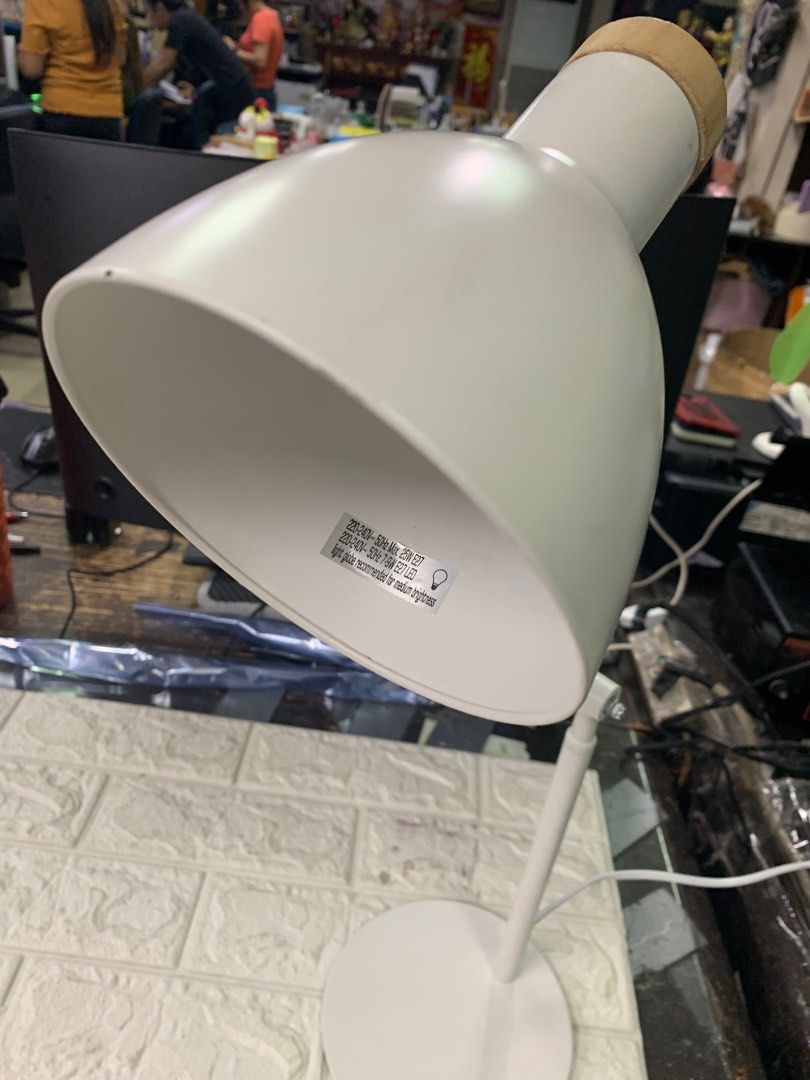 Anko Cantilever Desk Lamp White 220volts, Furniture & Home Living ...