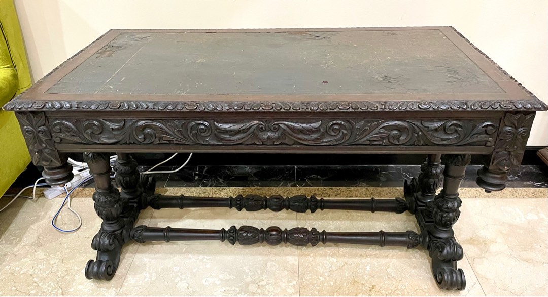 Antique Hall Display Table, Furniture & Home Living, Furniture, Tables ...