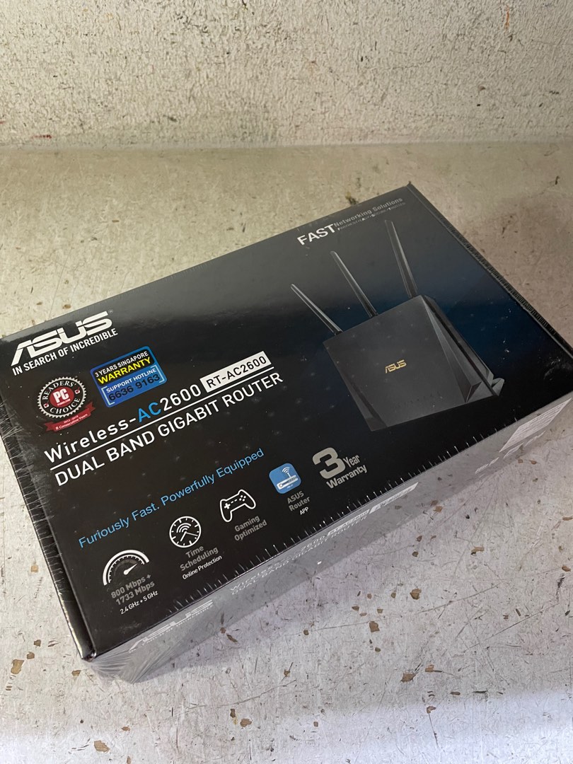 Asus RT-AC2600 Dual Band Router, Computers & Tech, Parts & Accessories ...