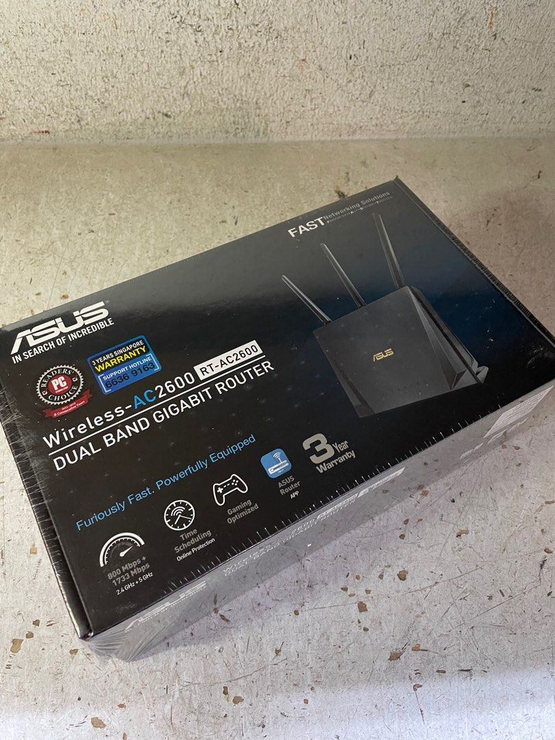 Asus RT-AC2600 Dual Band Router, Computers & Tech, Parts & Accessories ...