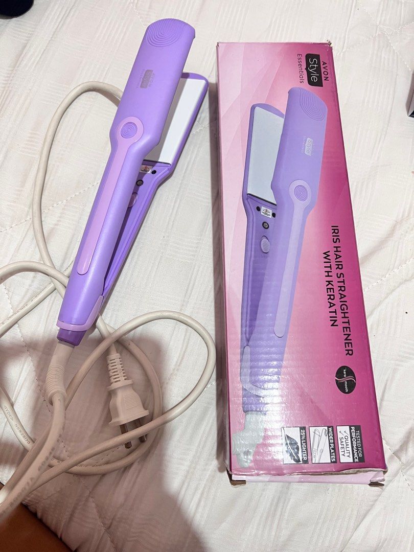 AVON HAIR STRAIGHTENING IRON, Beauty & Personal Care, Hair on Carousell