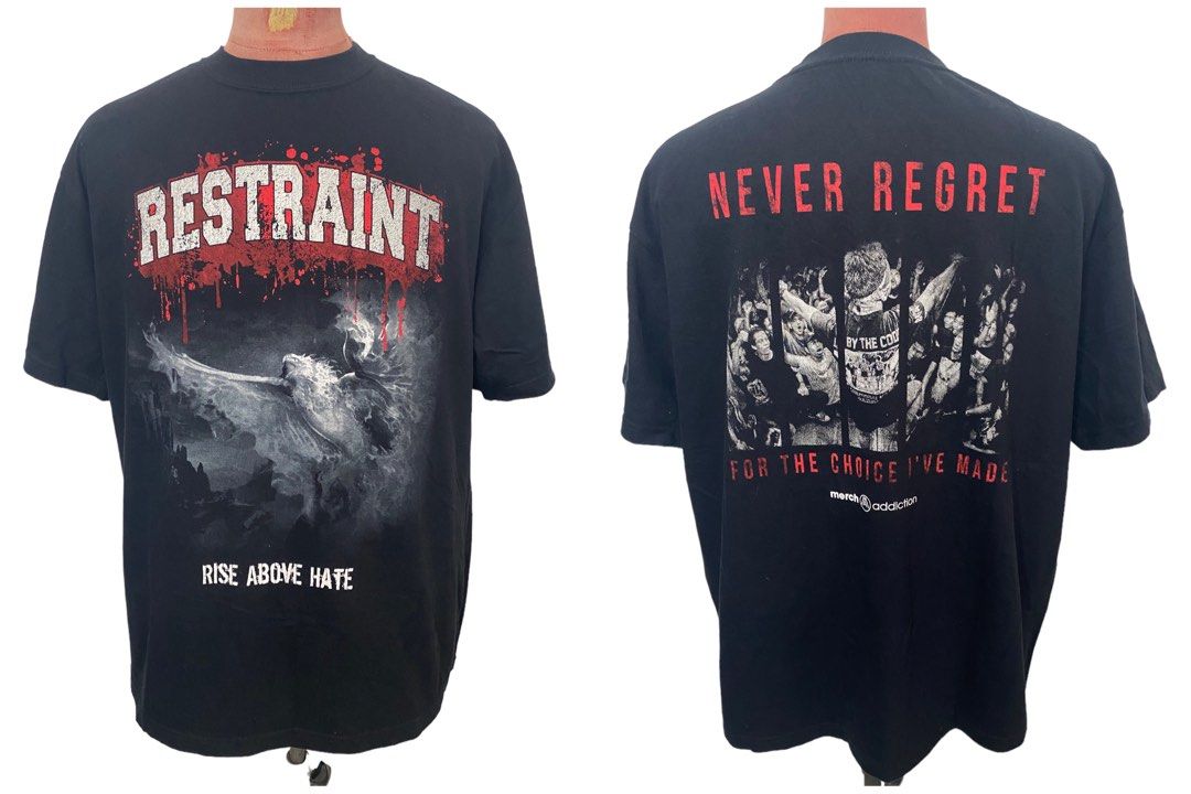BAJU RESTRAINT (official), Men's Fashion, Tops & Sets, Tshirts & Polo ...