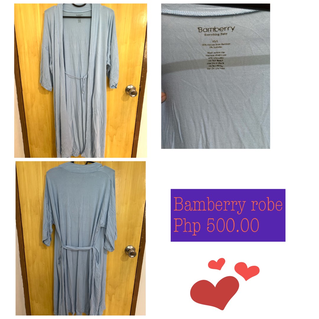 Bamberry Robe (Blue), Women's Fashion, Maternity wear on Carousell