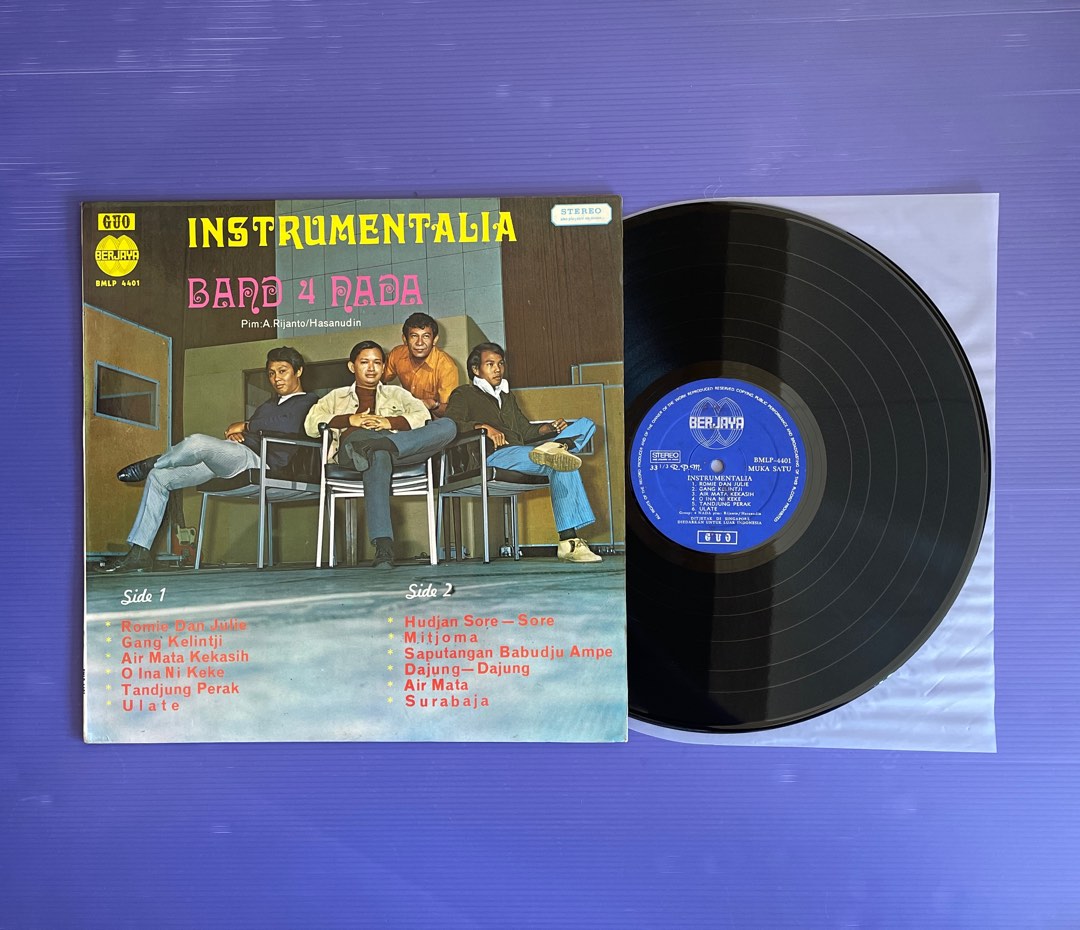 Band 4 Nada Instrumentalia LP, Hobbies & Toys, Music & Media, Vinyls on ...