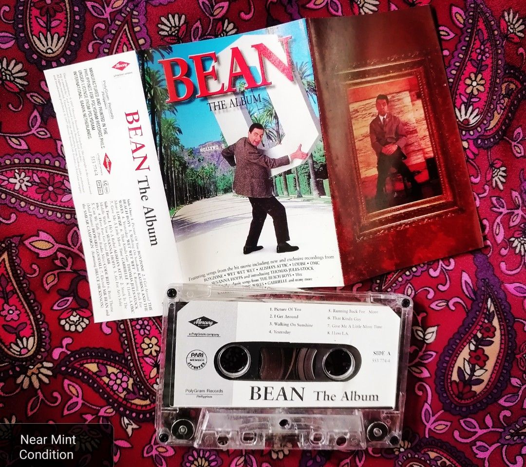 Bean The Movie Soundtrack Cassette Tape Original Motion Picture ...