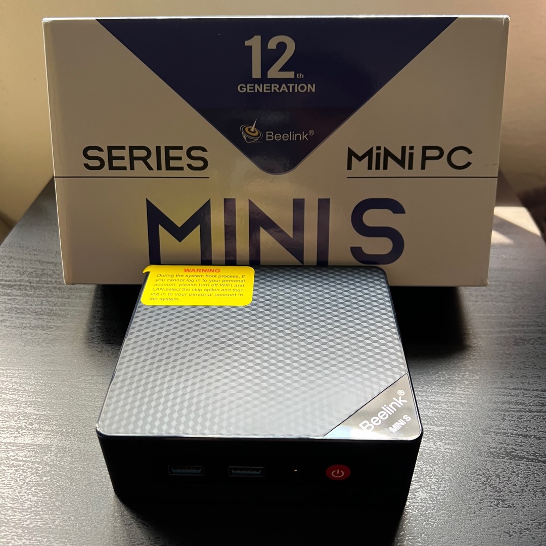 Beelink Mini S 12 Windows 11 Mini PC, Computers & Tech, Desktops on ...
