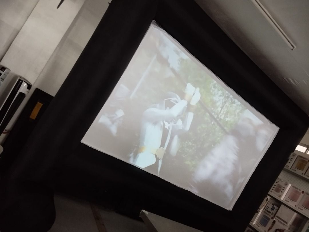 Blaupunkt FULL HD PROJECTOR with Self- Inflatable Screen (BPS1080WP ...