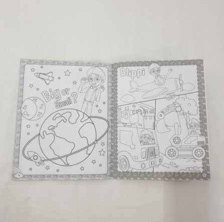 Blippi Activity Case Book Gift Set with 4 Colouring & Activity Books ...