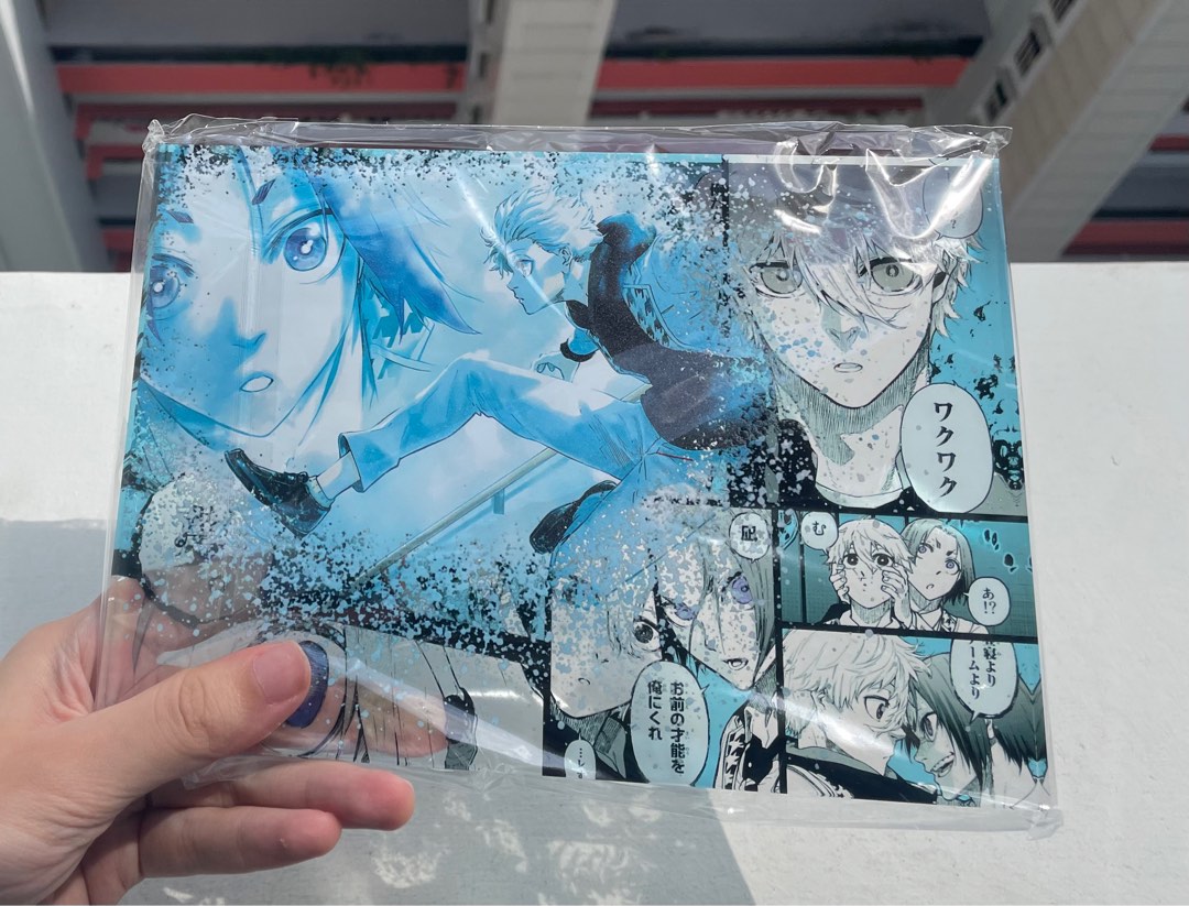 BlueLock bllk fan-made Nagi acrylic brick, Hobbies & Toys, Toys & Games ...