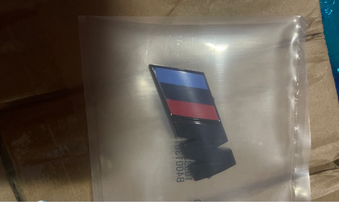 BMW M Sports Mercedes Black Silver Side Fender Grill Logo Emblem Badge ...