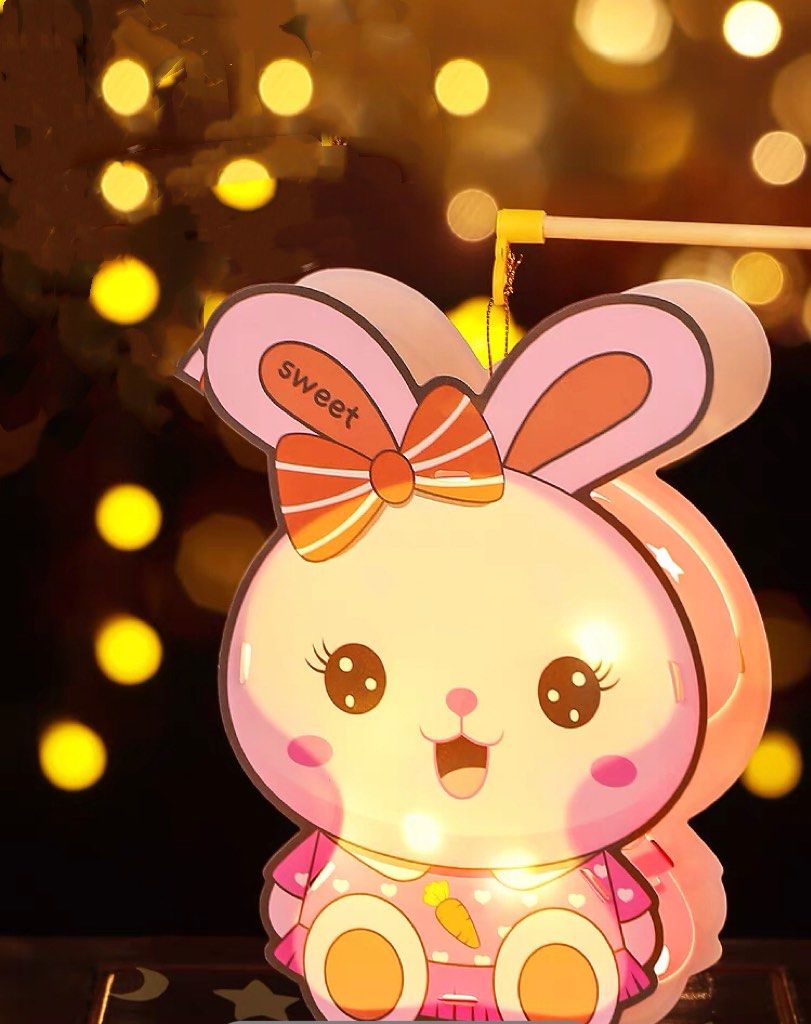 BN Moon Festival Kids LED Lantern DIY Assembly Lighting Lantern Mid ...