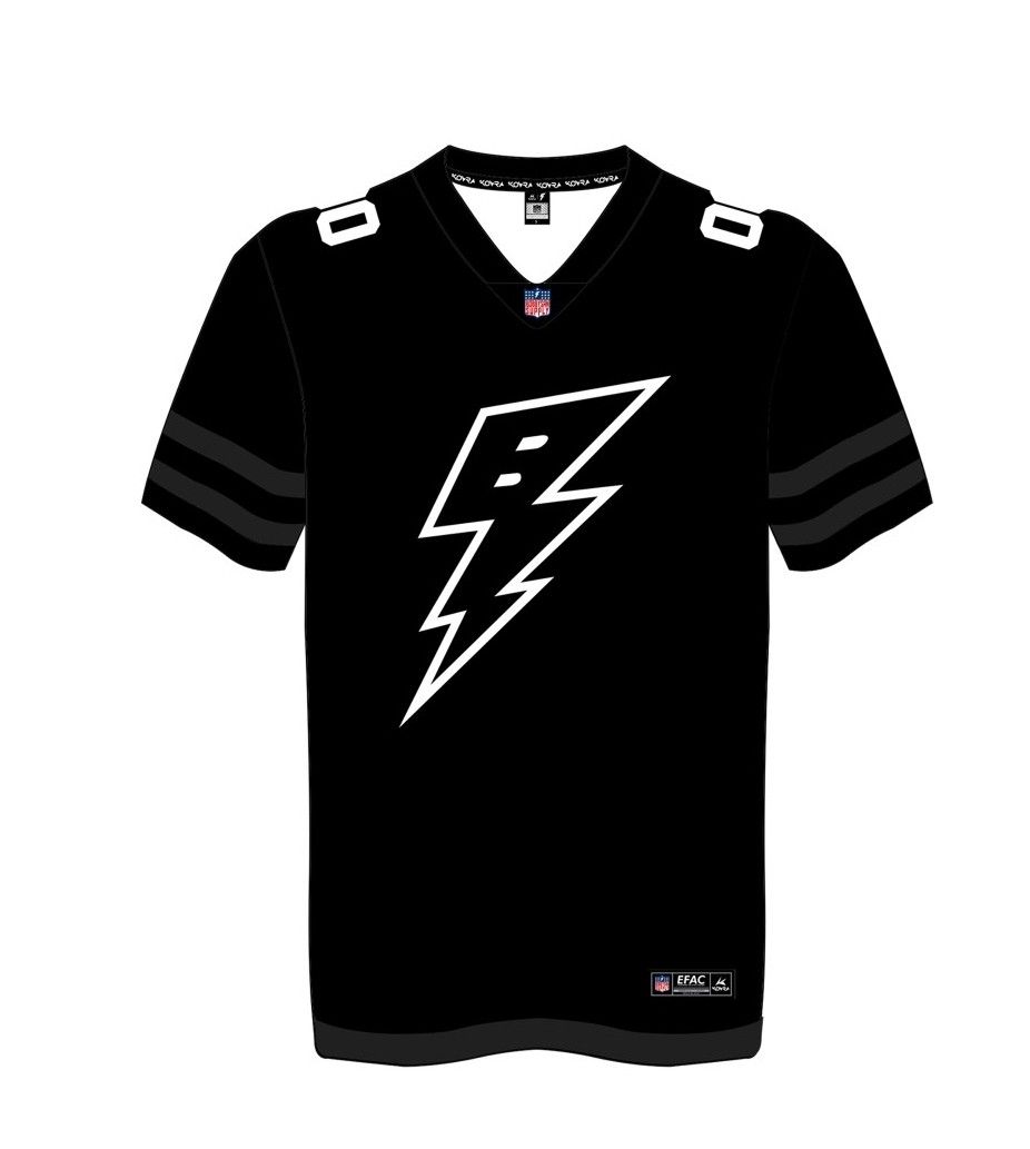 Bobbysan X Kovra Black Edition Football Jersey, Men's Fashion ...
