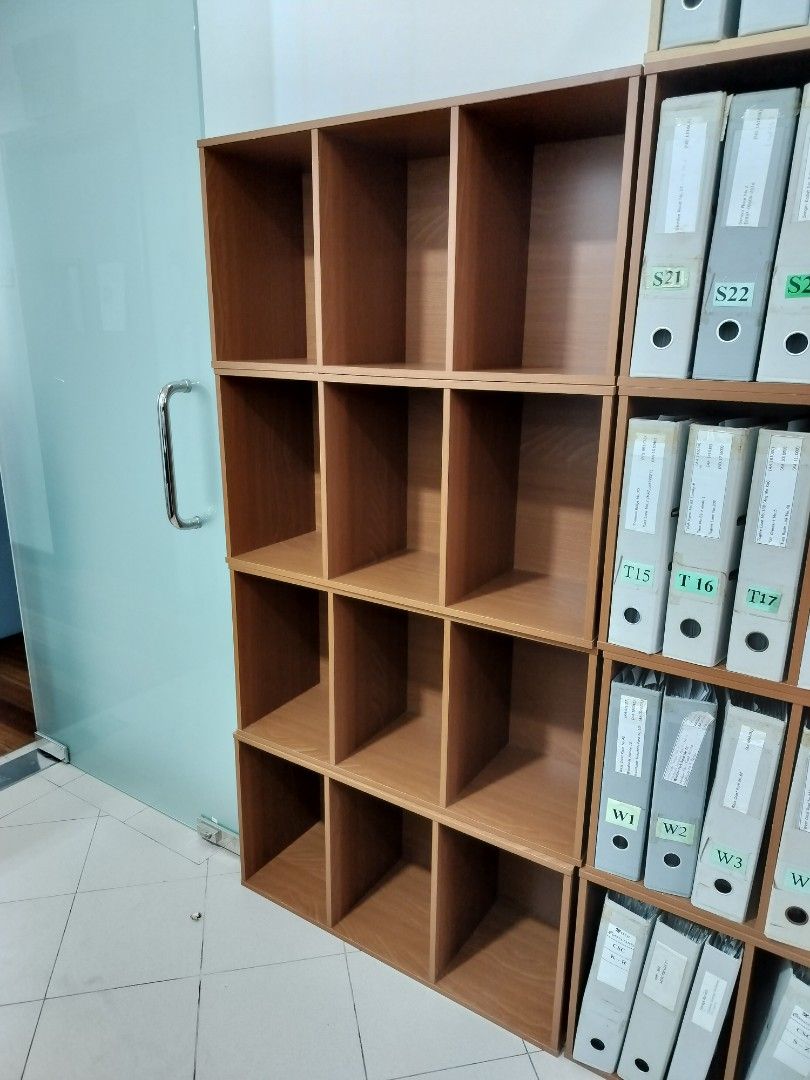 Office 3-Tier Book Shelves Bookcases to Clear, Furniture & Home Living ...