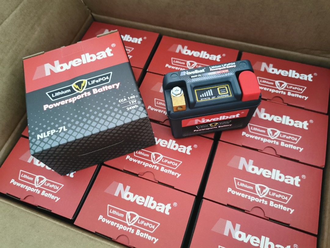 Brand New Charged Original Novelbat Lithium NLFP-7L Battery For ...