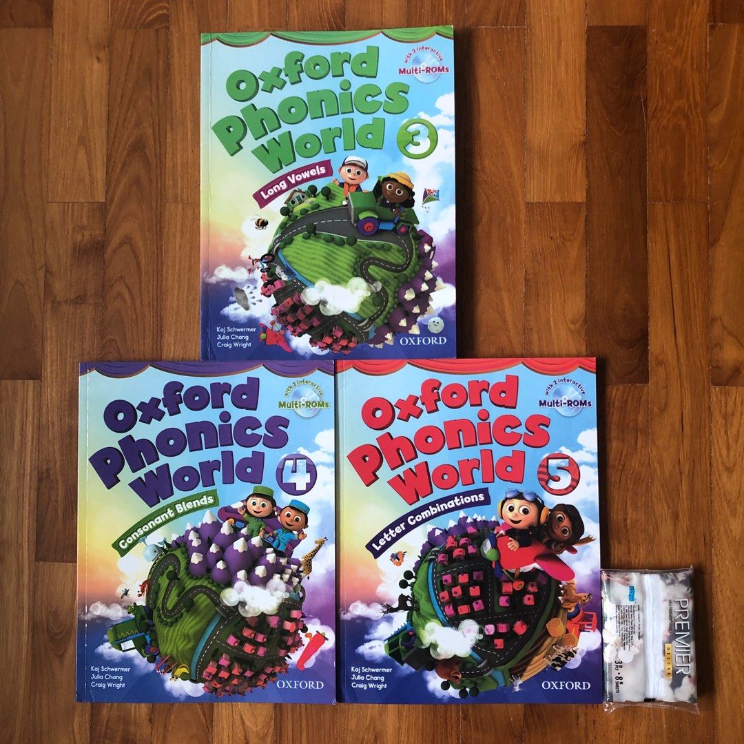 Brand new undone Oxford Phonics World textbooks and workbooks for ...