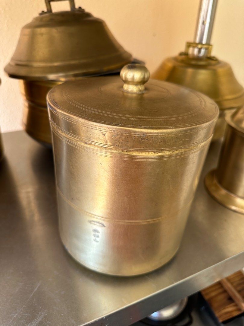 Bronze storage conu, Furniture & Home Living, Kitchenware & Tableware ...