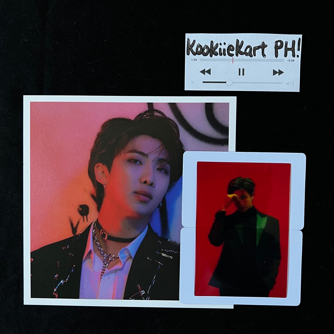 BTS RM Namjoon MOTSCPB Square Photo & Film Card MOTS Concept Photobook ...