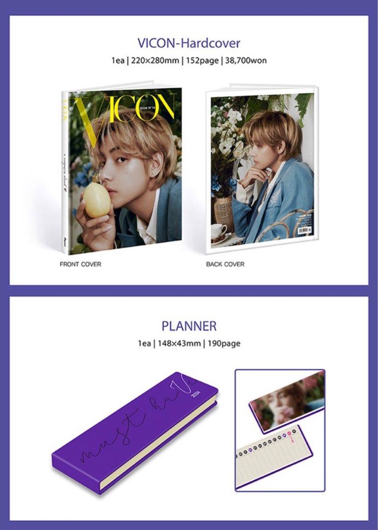 BTS V Dicon - Vicon, Hobbies & Toys, Memorabilia & Collectibles, K-Wave ...