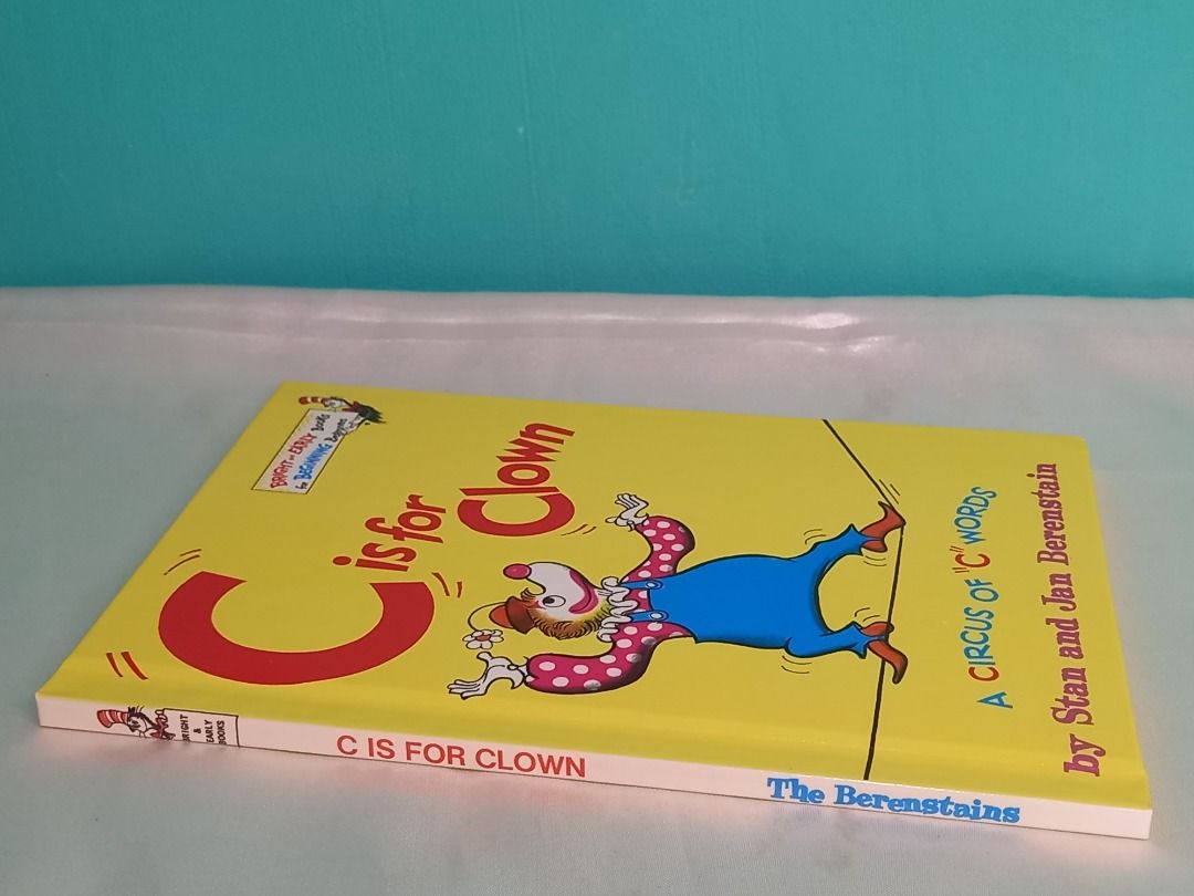 C Is For Clown A Circus Of C Words By Stand and Jan Berenstain ...