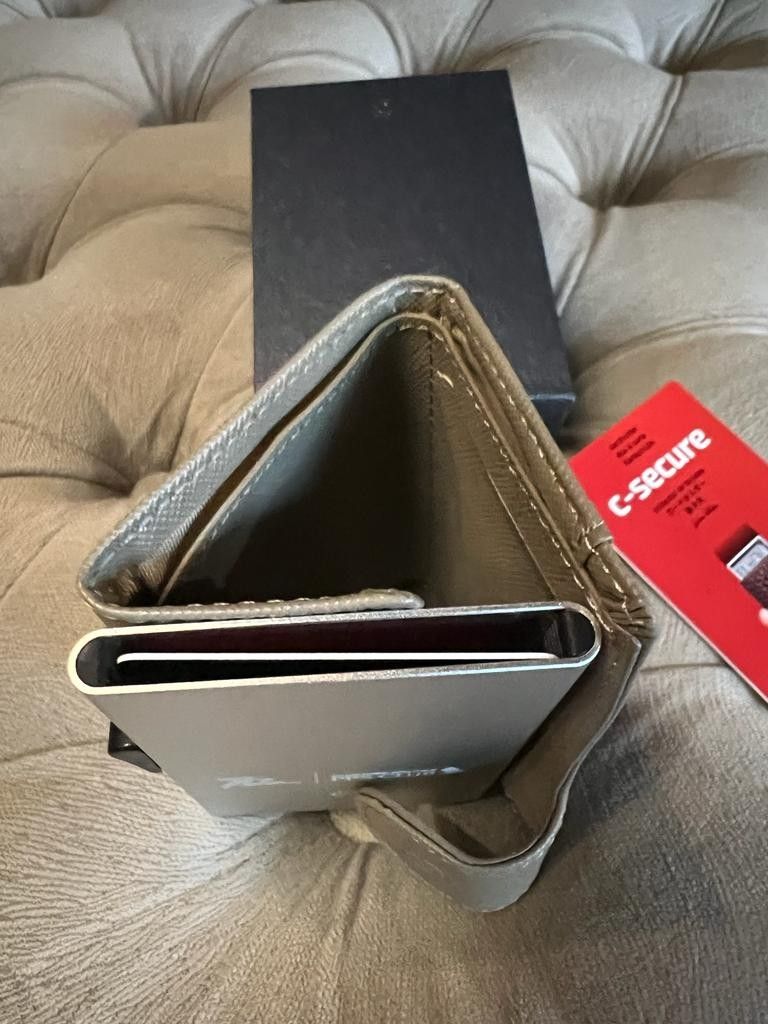 C Secure RFID Wallet, Luxury, Bags & Wallets on Carousell