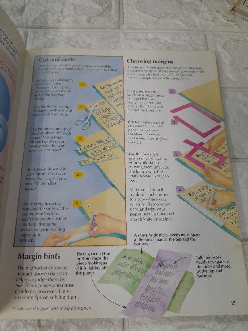 Calligraphy An Usborne Guide, Hobbies & Toys, Books & Magazines ...
