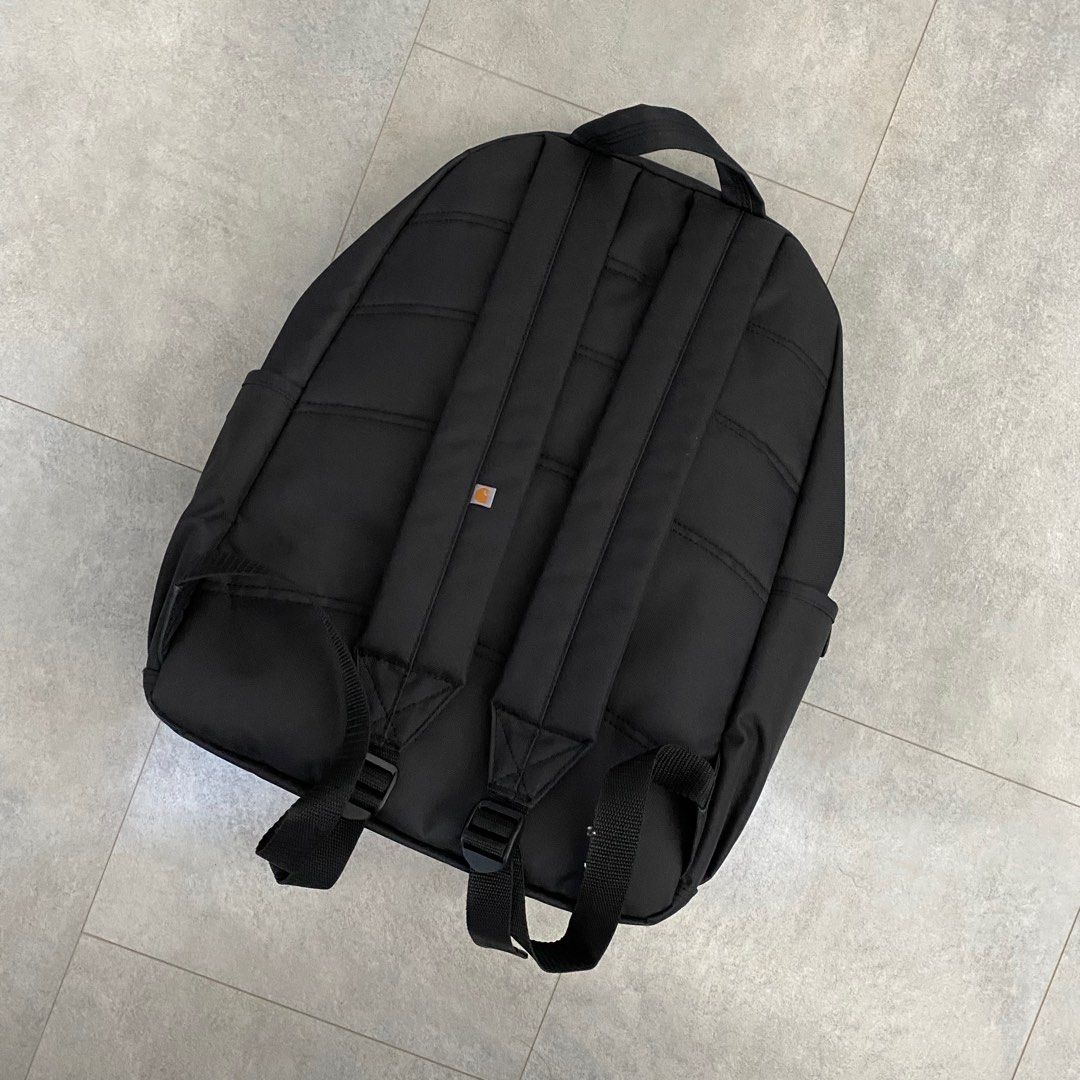 Carhartt Backpack Black, Men's Fashion, Bags, Backpacks on Carousell