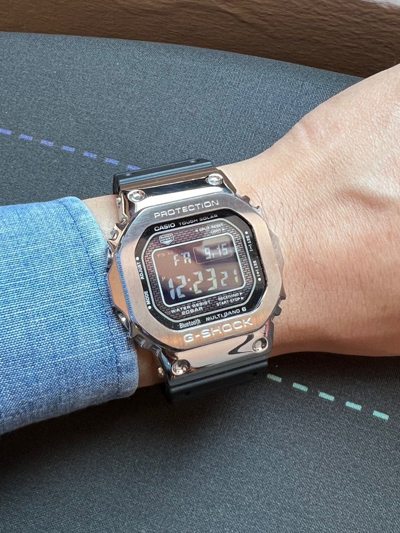 Casio G-Shock GMWB5000-1, Men's Fashion, Watches & Accessories, Watches ...