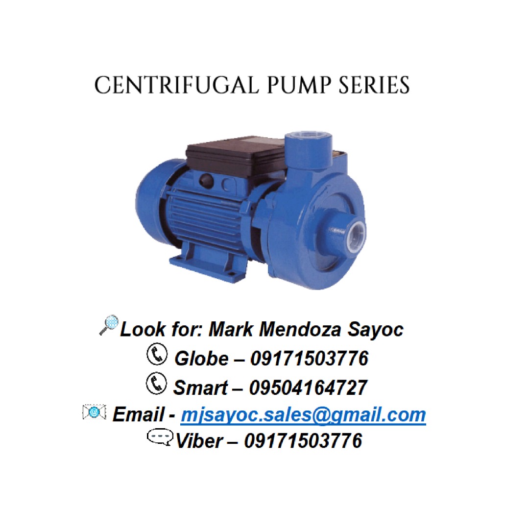 CENTRIFUGAL PUMP SERIES, Commercial & Industrial, Construction Tools ...