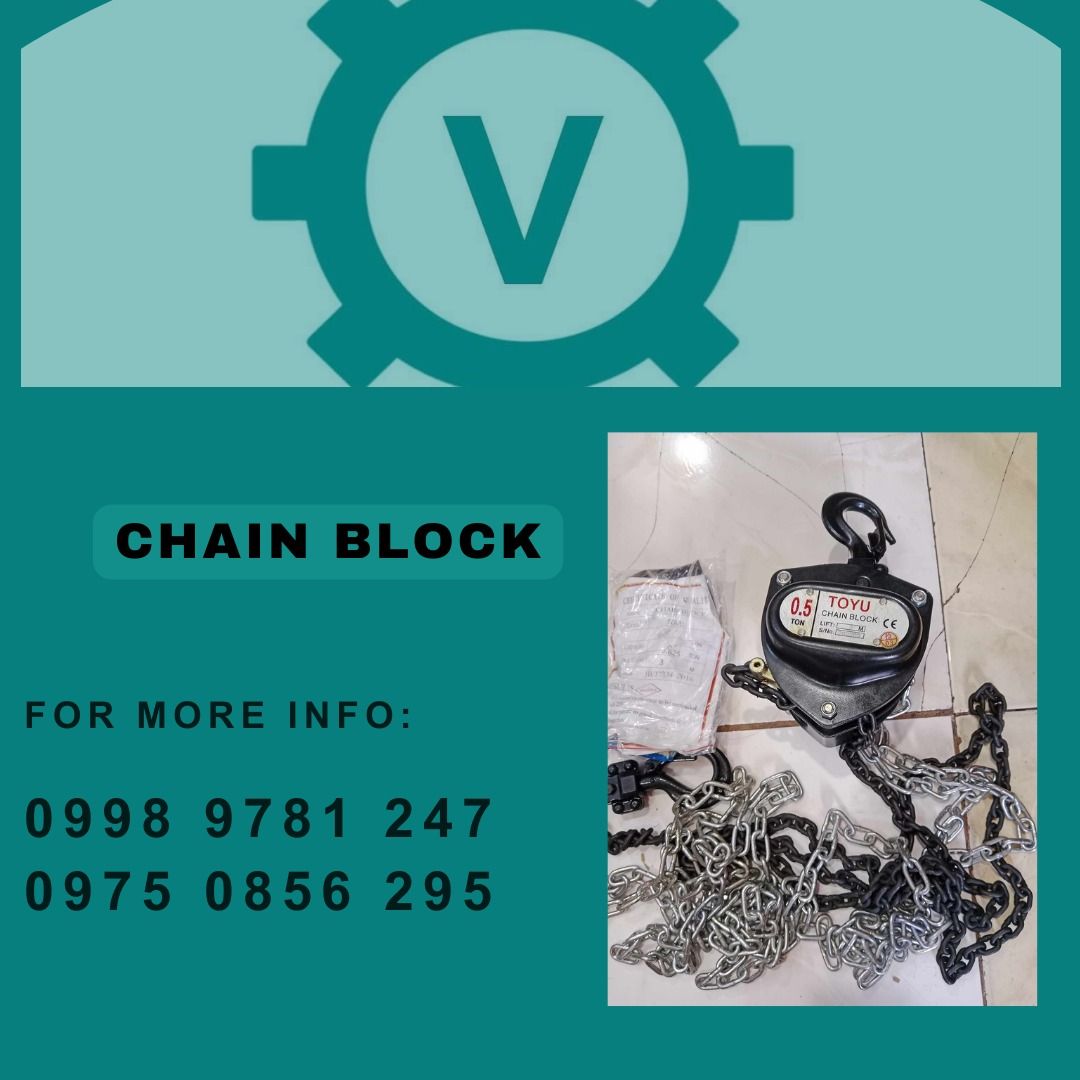 CHAIN BLOCK, Commercial & Industrial, Construction & Building Materials ...